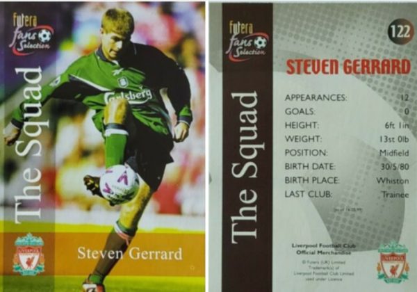 Best Steven Gerrard Cards