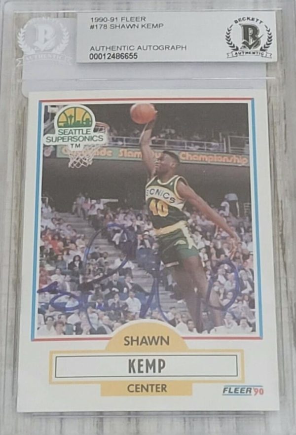 Shawn Kemp Rookie Card Checklist