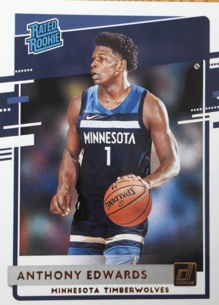 Anthony Edwards Rookie Card Options