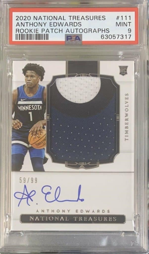 Anthony Edwards Rookie Card Options